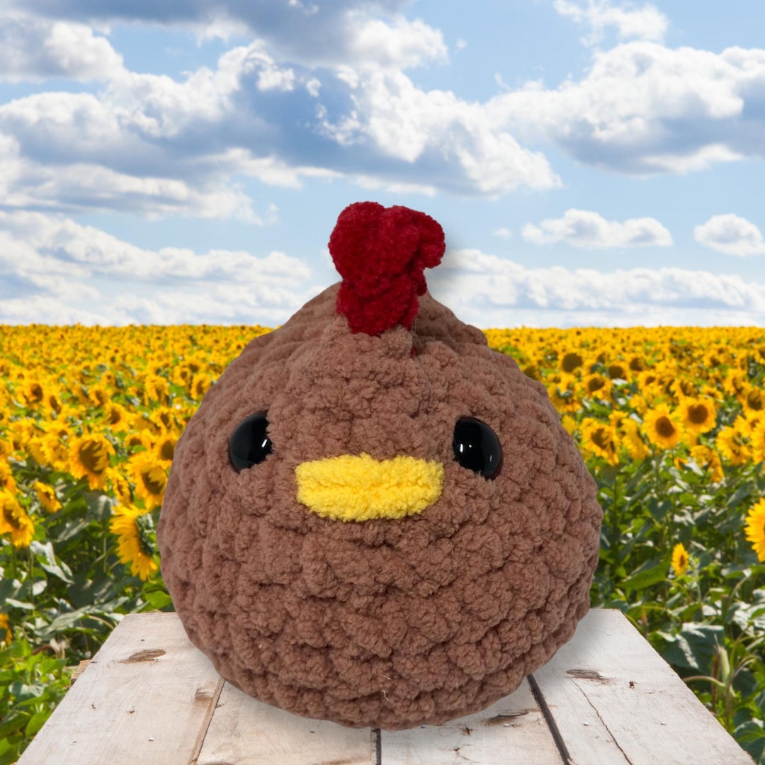 Chicken Crochet Plushie Handmade Amigurumi Chicken Hen - Etsy
