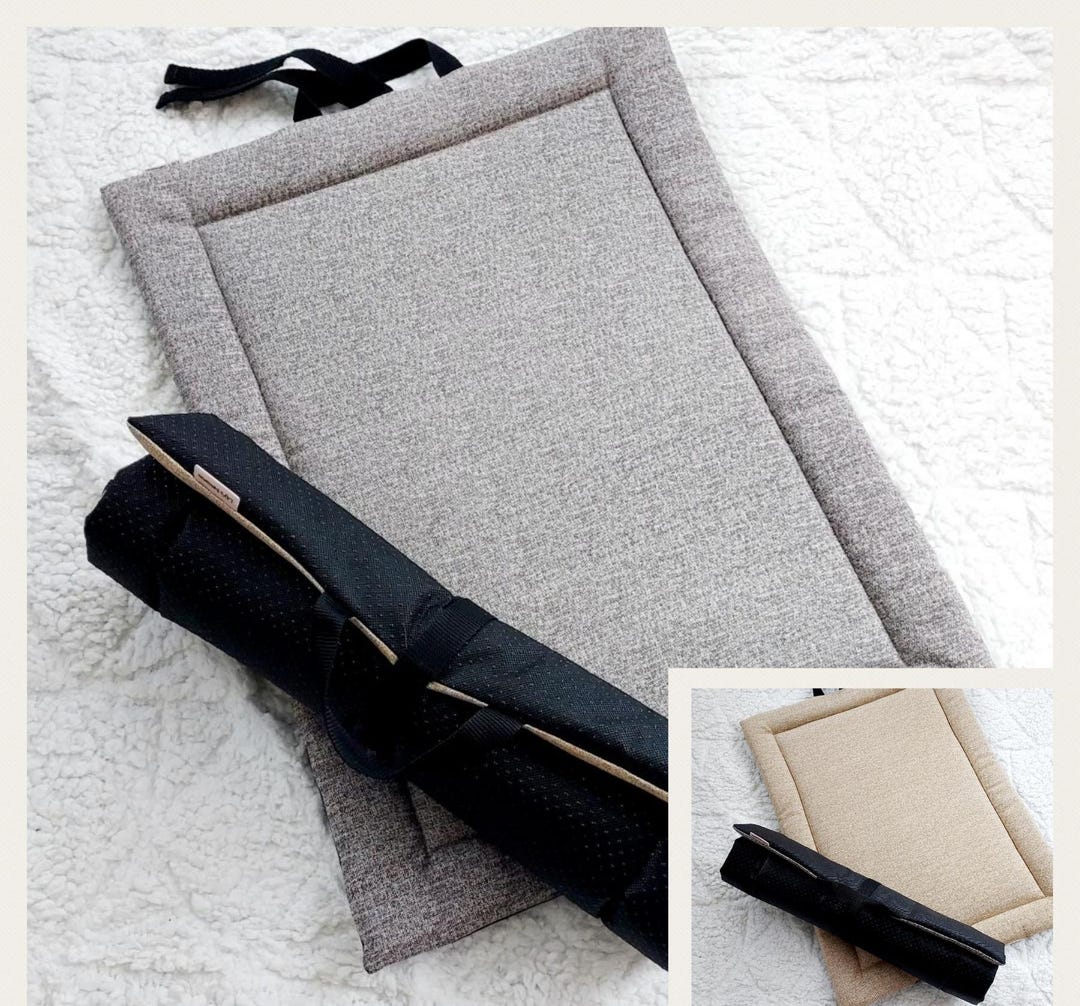 Lightweight Padded Roll up Dog Travel Mat Dog Settle Bed Choice of ...