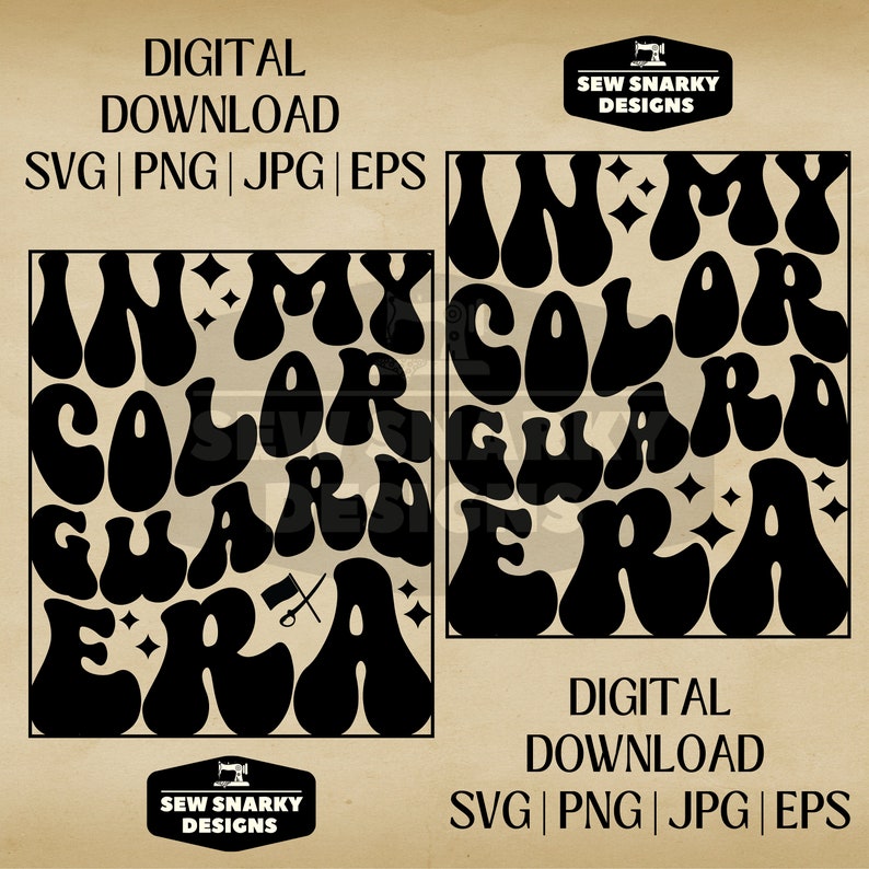 In My Color Guard Era | Digital Download | SVG PNG - Etsy