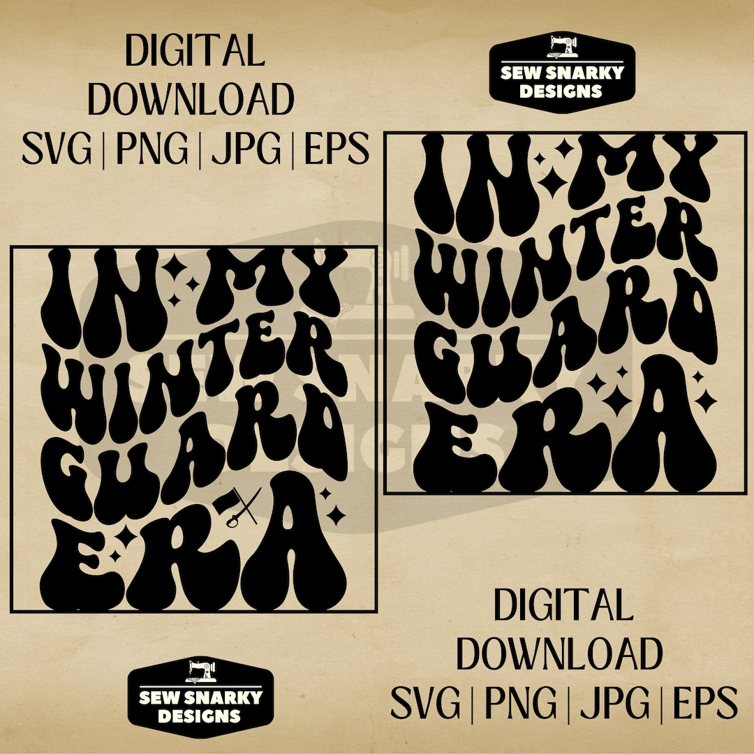 In My Winter Guard Era | Digital Download | SVG PNG - Etsy
