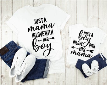 Funny Mom Son Shirt | Etsy