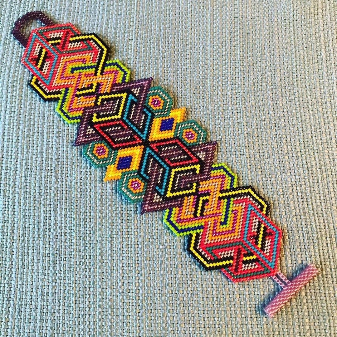 Peyote Stitch PATTERN - Knot Out of the Box Bracelet - Etsy