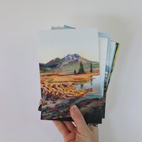 Buffam Falls, 5" X 7" Frameable Note Card - Etsy