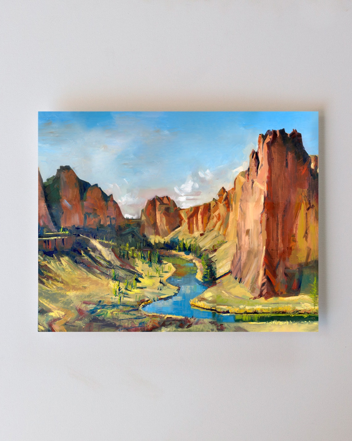 Smith Rock State Park Print - Etsy