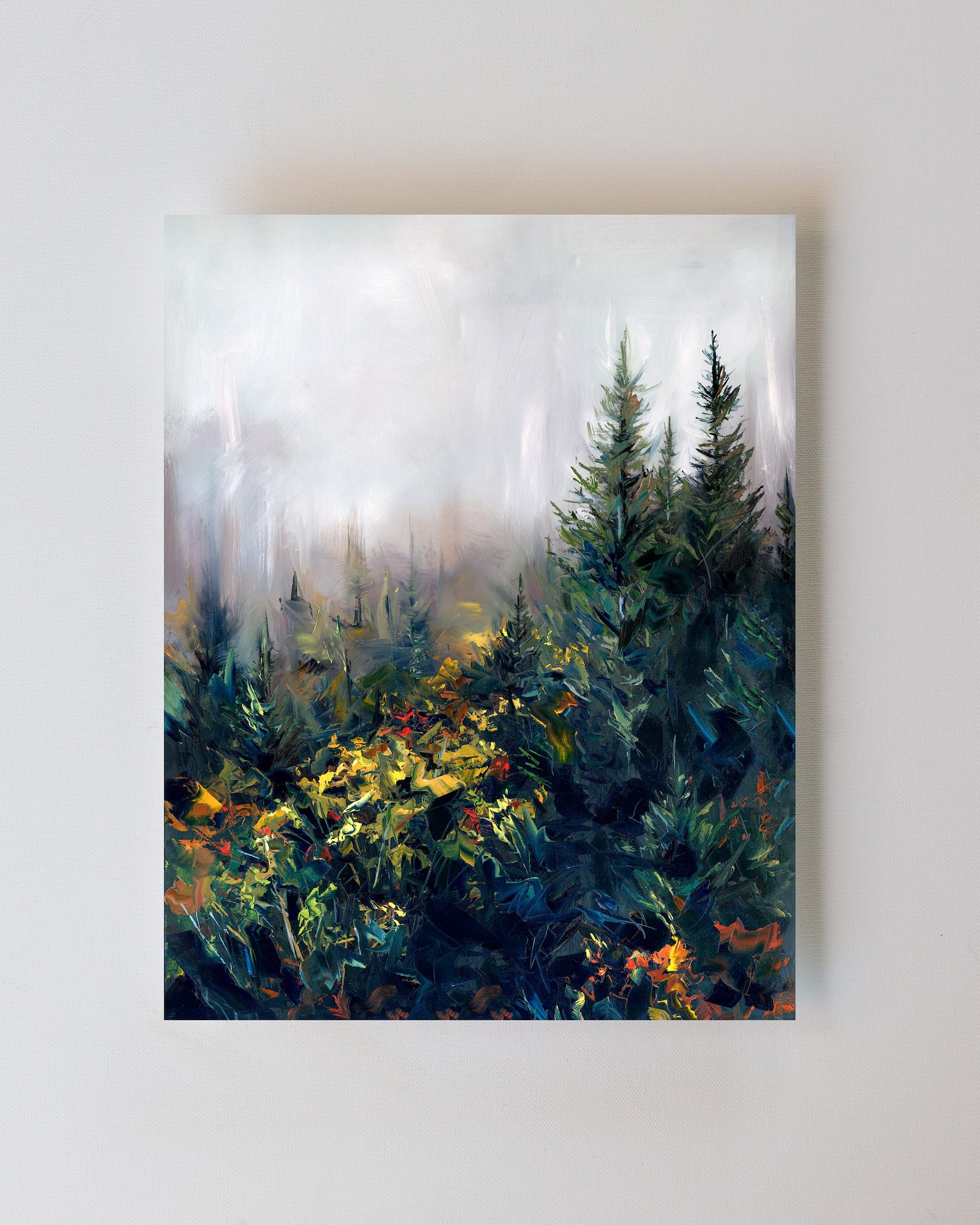 Forest Fog Print - Etsy