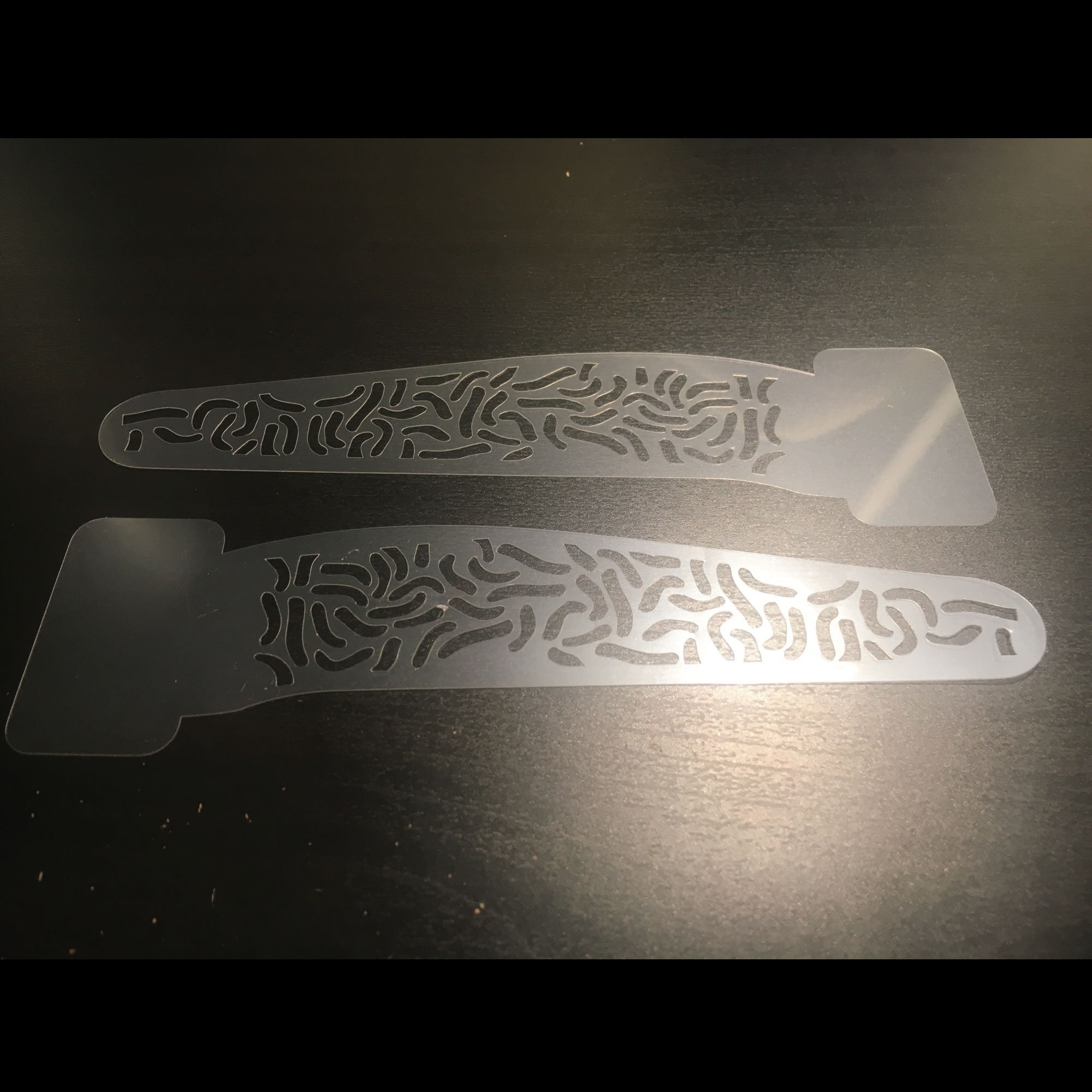 5 Fishing Lure Stencils Various Patterns - Etsy