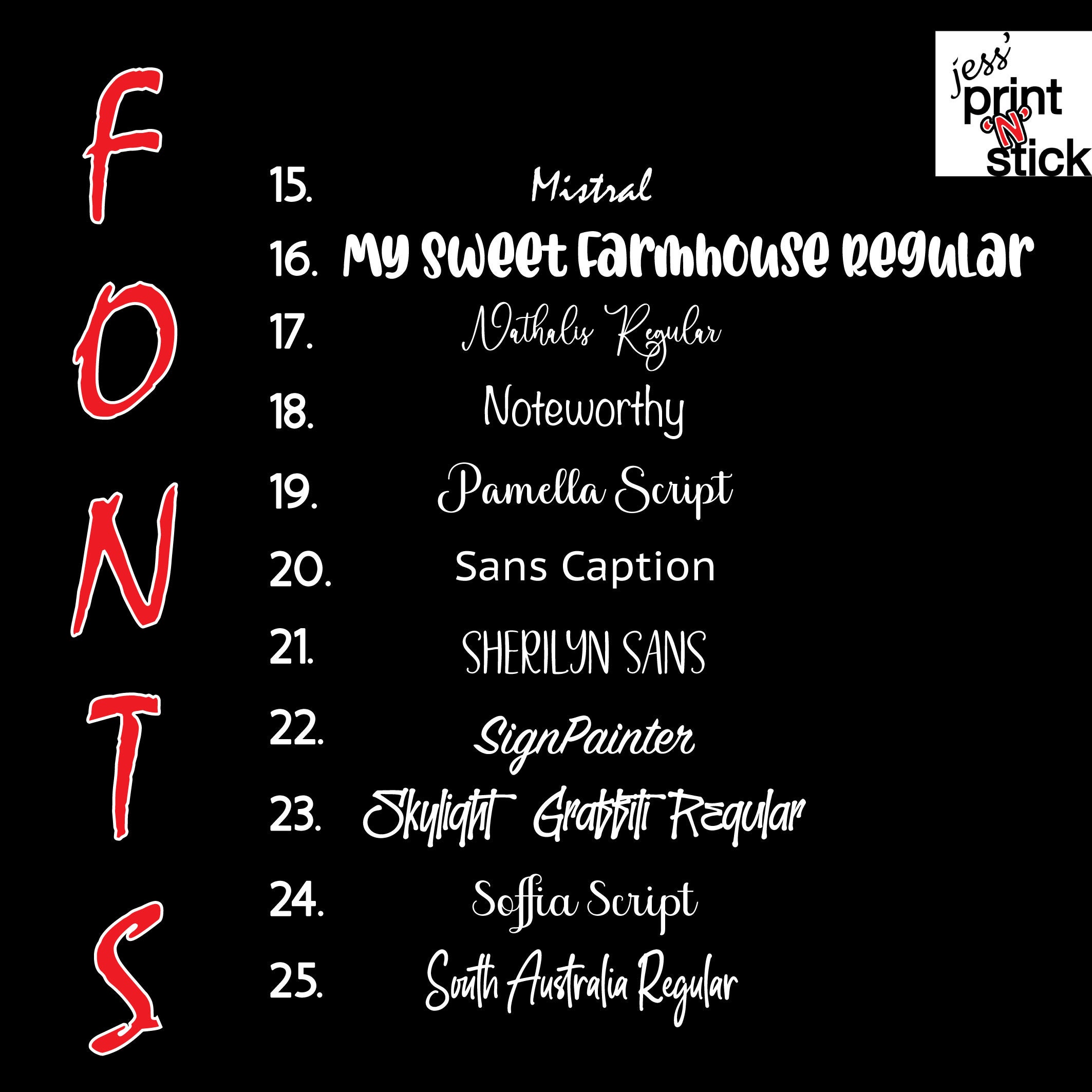 300mmw - Custom Word Stickers - Various Colours-fonts-car Decals - Etsy ...