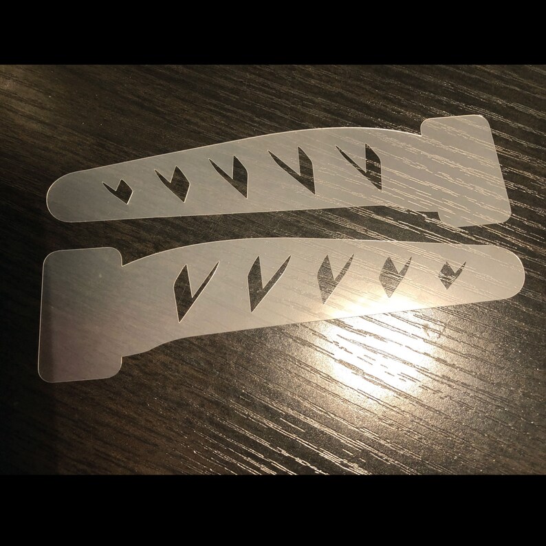 5 Fishing Lure Stencils Various Patterns - Etsy