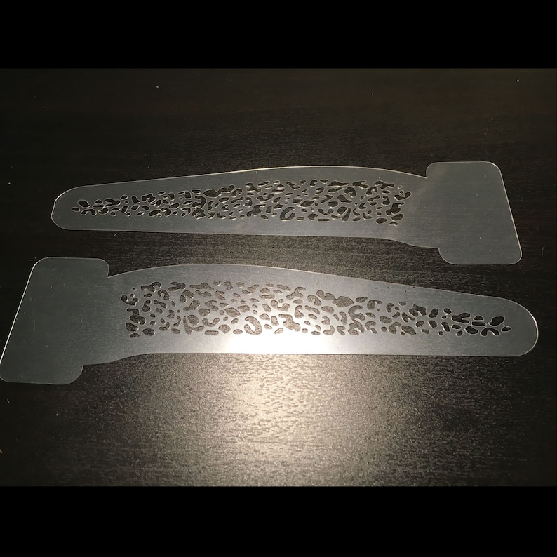 5 Fishing Lure Stencils Various Patterns - Etsy