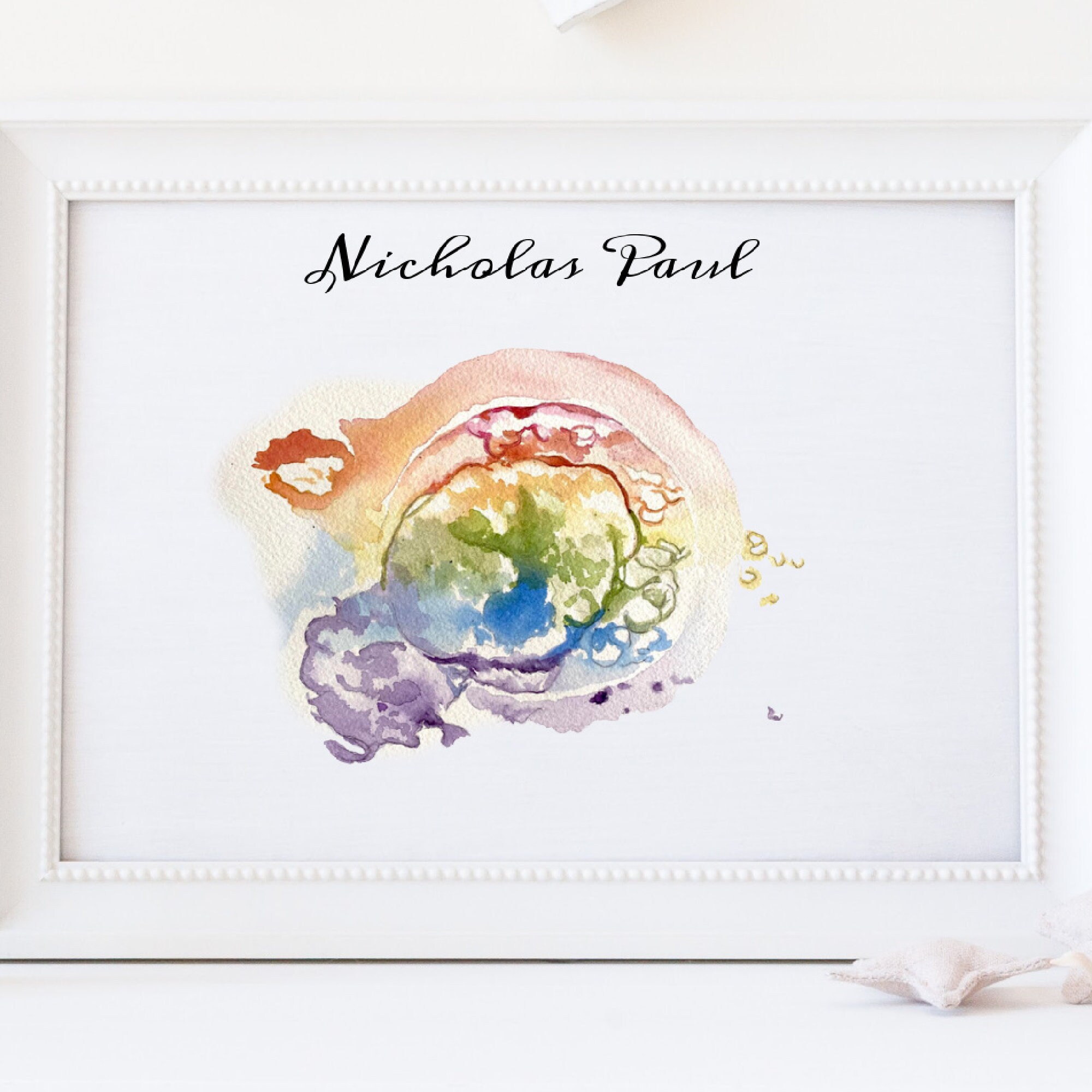 Custom Embryo Art - Nursery - Baby Shower Gift - New Baby - IVF ...