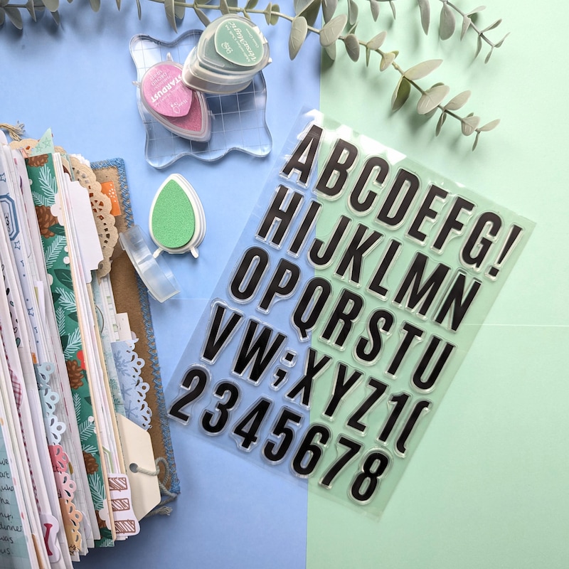 Alphabet Stamps - Etsy