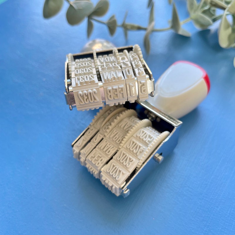 Roller Date Stamp - Etsy