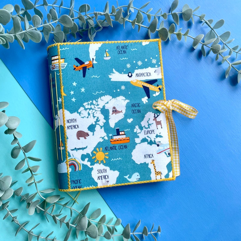 Travel Journal Cover - Etsy