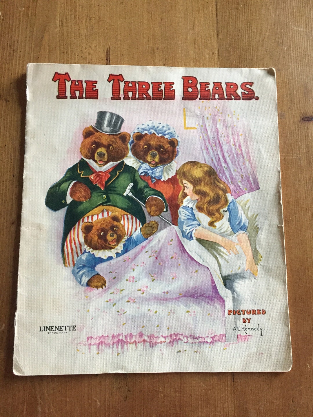 Los Tres Osos y Ricitos de Oro 100 años - Etsy México