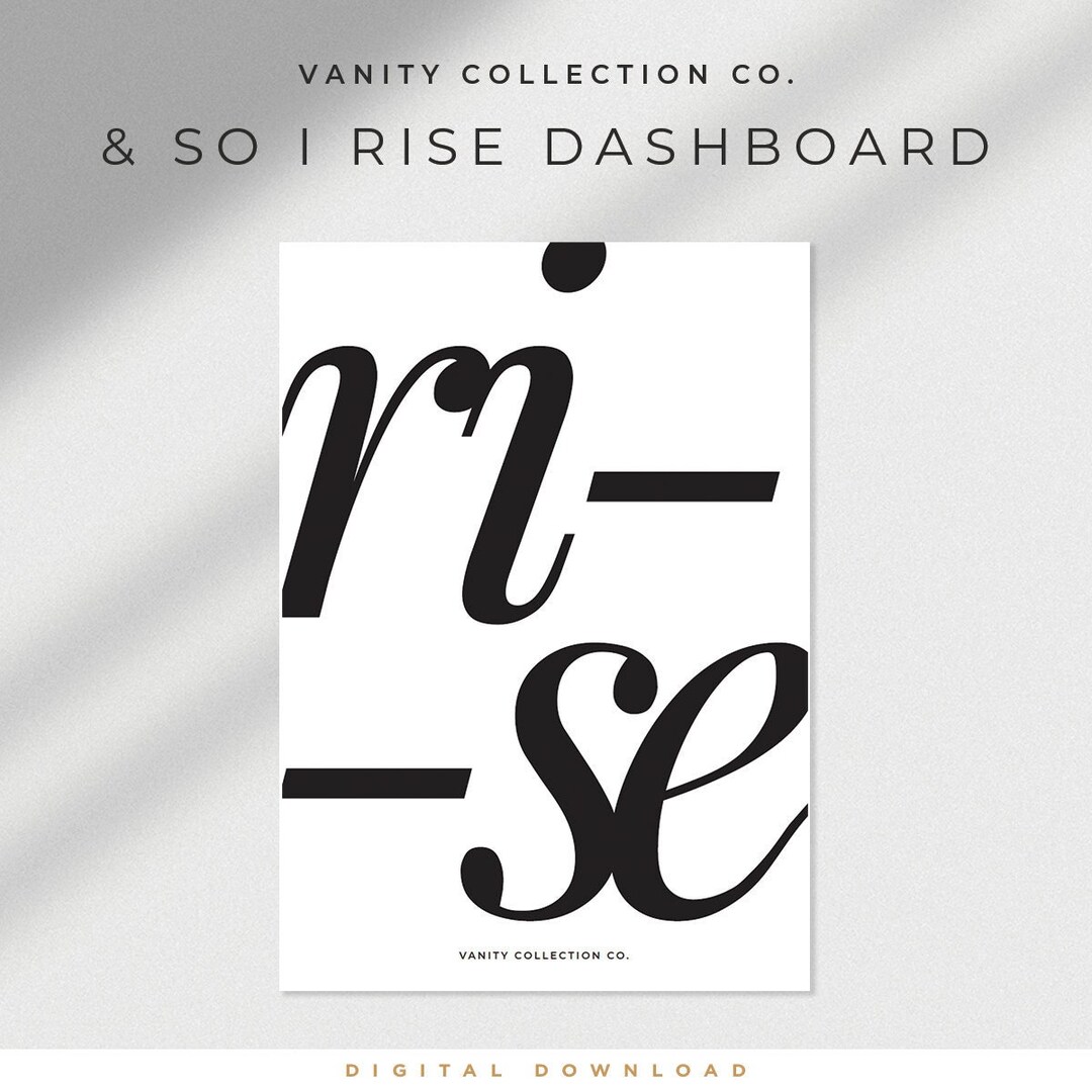 And so I Rise - A5 Printable - Etsy