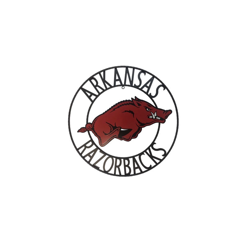 Arkansas Razorbacks Wrought Iron Wall Decor - Etsy