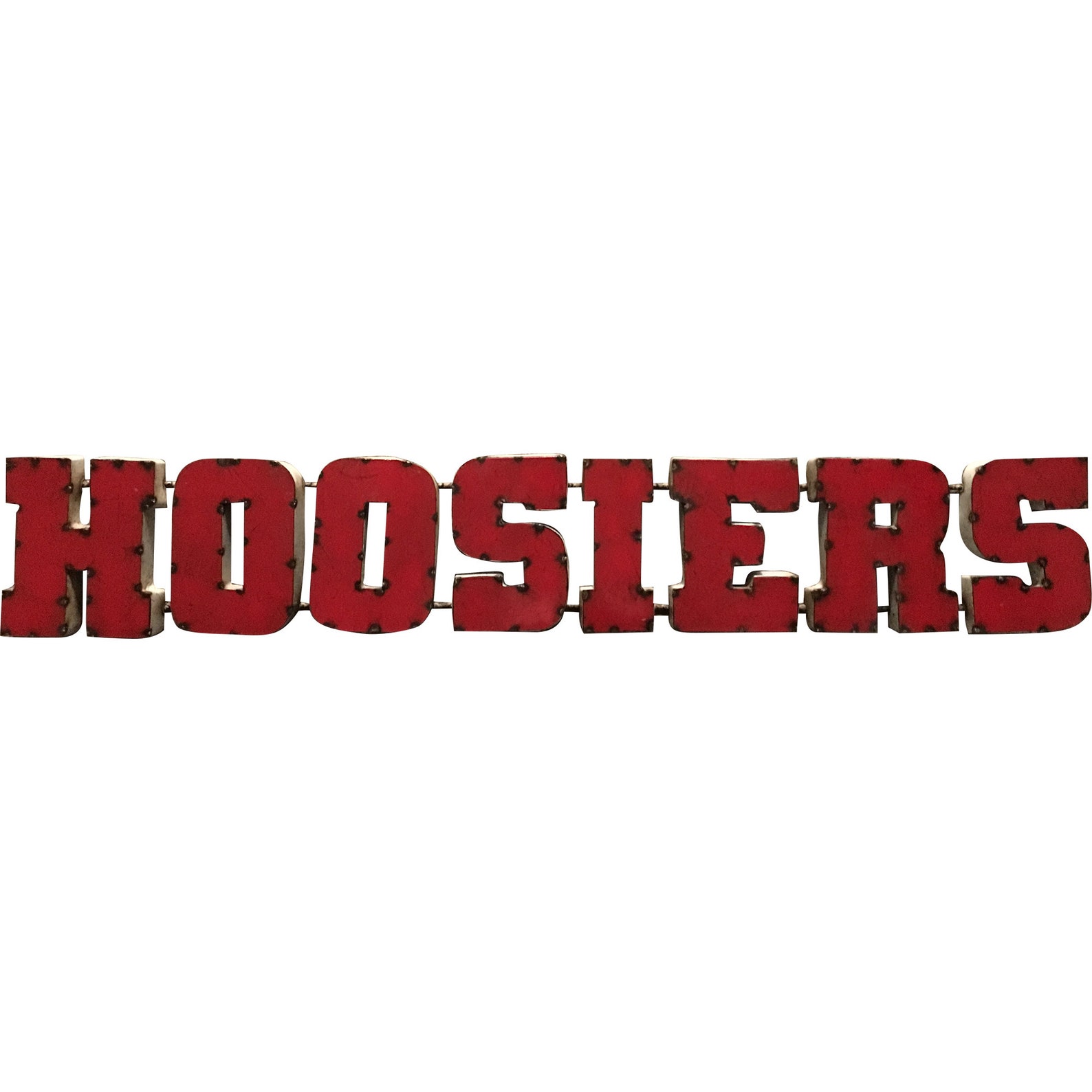 Indiana Hoosiers Recycled Metal Wall Decor - Etsy