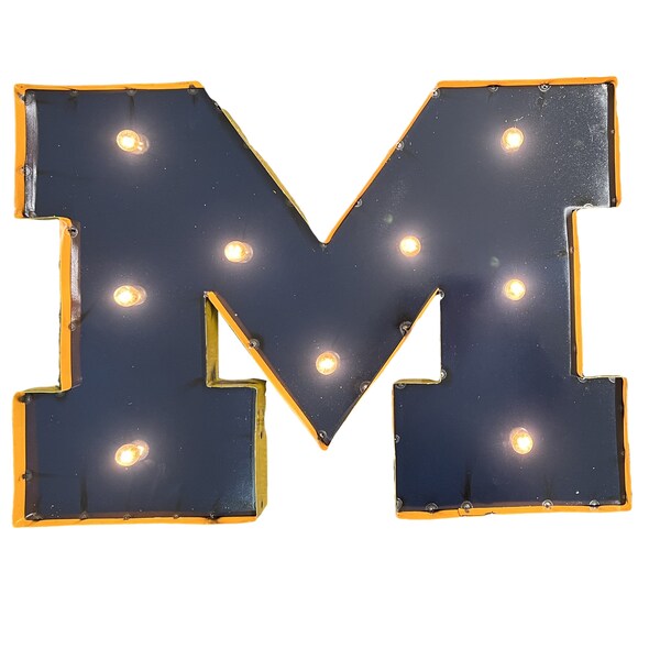 University of Michigan Decor - Etsy