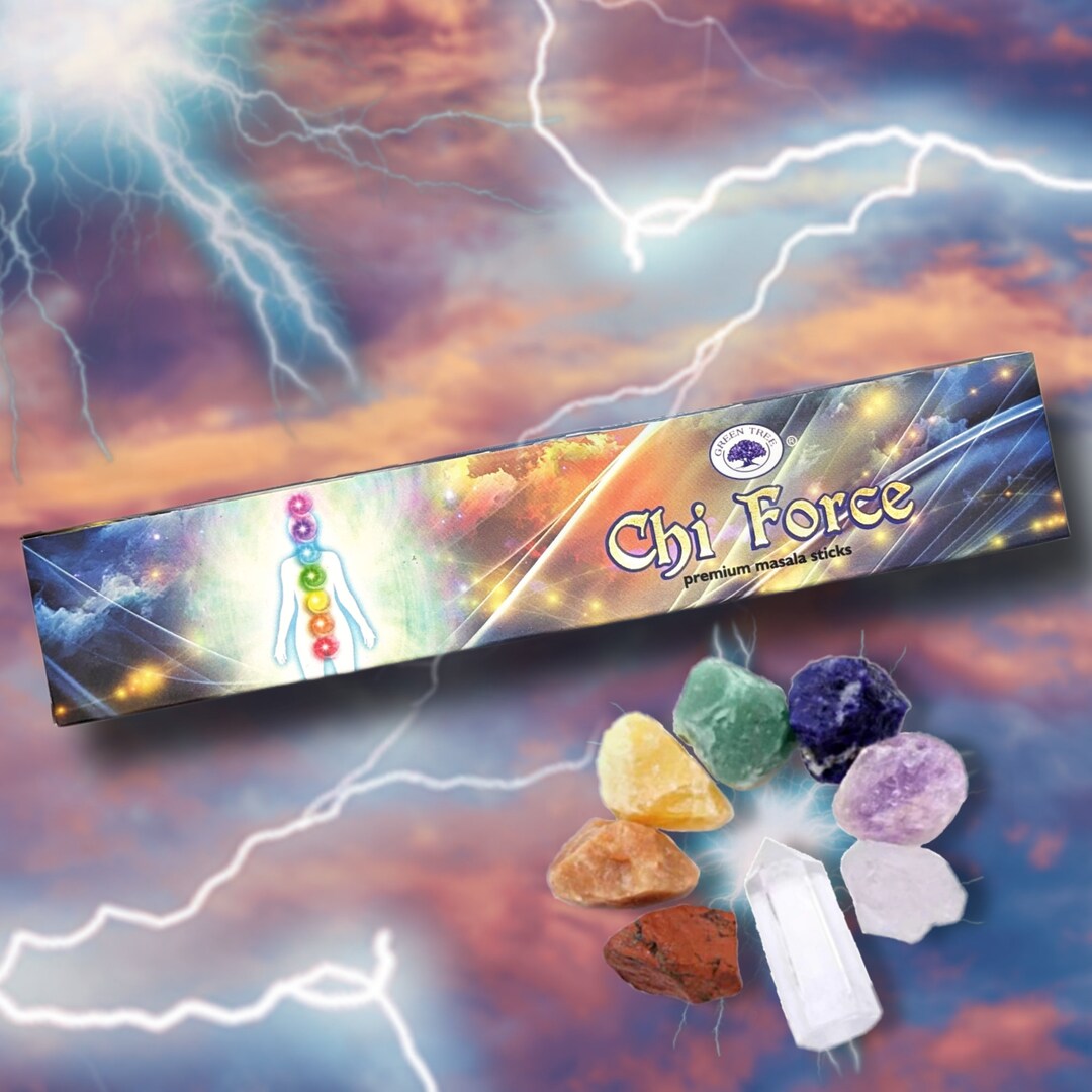 Chi Force Incense - Green Tree - Sustain Your Energy! - Etsy