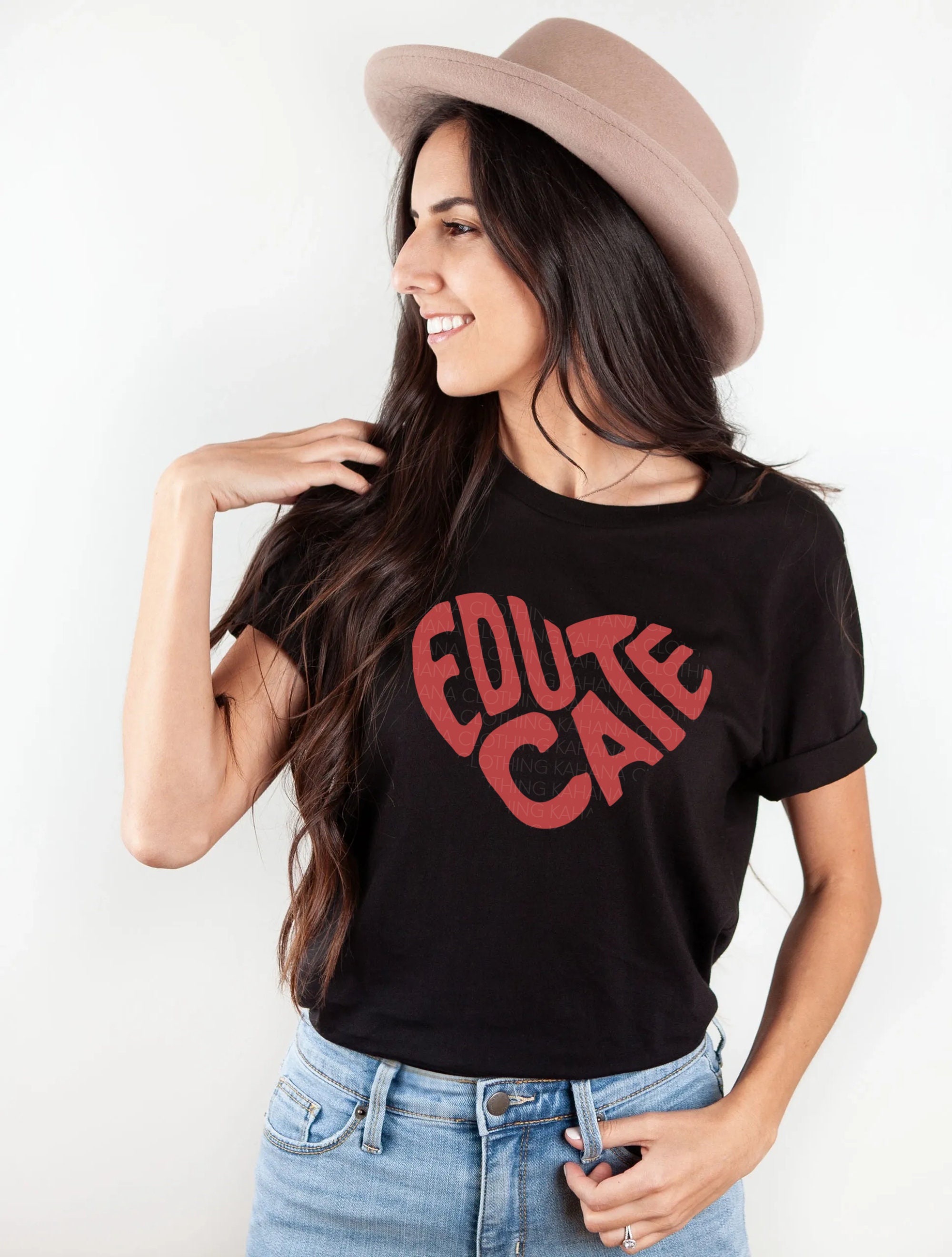 Educate Shirt Teacher Tshirt Teach Shirt Teacher Shirt | Etsy