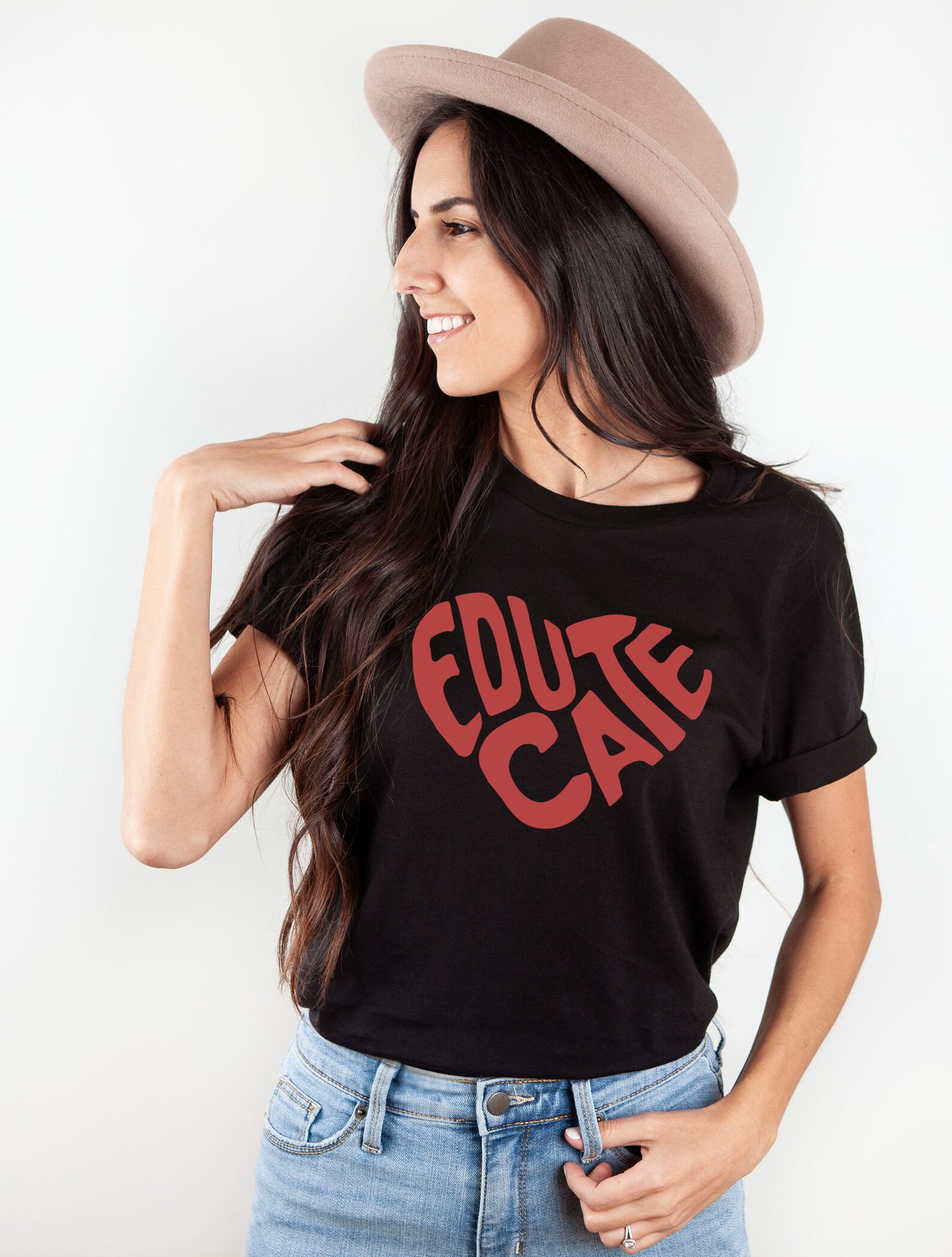 Educate Shirt Teacher TShirt Teach Shirt Teacher Shirt | Etsy