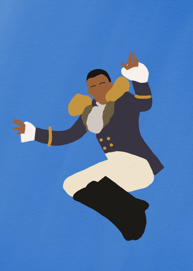 Hamilton Musical Poster Lafayette Guns and Ships. | Etsy