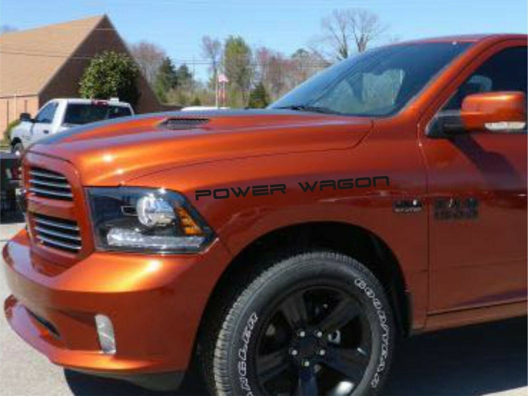 Power Wagon Truck Decals Graphics Vinyl Stickers Both Sides - Etsy