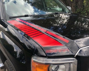 Truck Hood Decal | Etsy