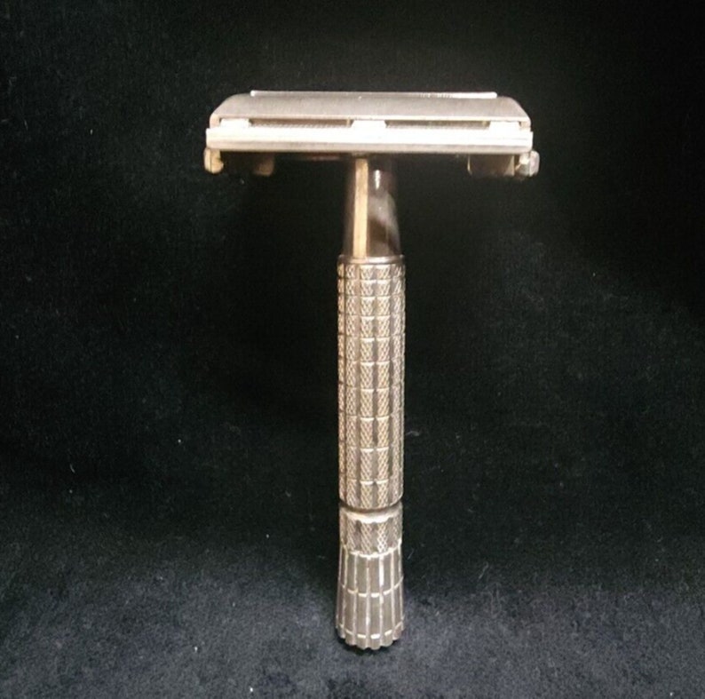 Vintage Gillette 1960s Slim Super Speed Safety Razor D1 Twist to Open ...