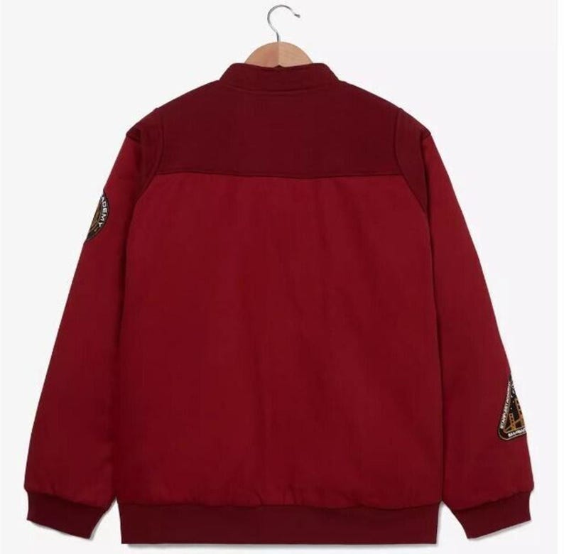 Rare Star Trek USS Enterprise Starfleet Academy Red Engineer Jacket ...