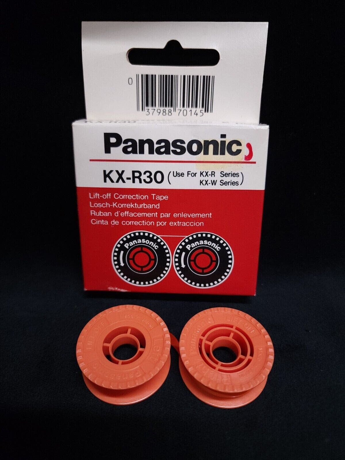New Panasonic KX-R30 Lift-off Correction Tape for KXR KX-W Series 3 Spools - Etsy