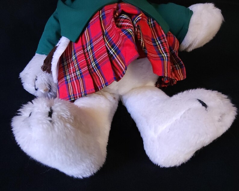 Rare Vintage Scottish Snoopy Peanuts Plush Toy 1970 W/ Outfit Wardrobe ...