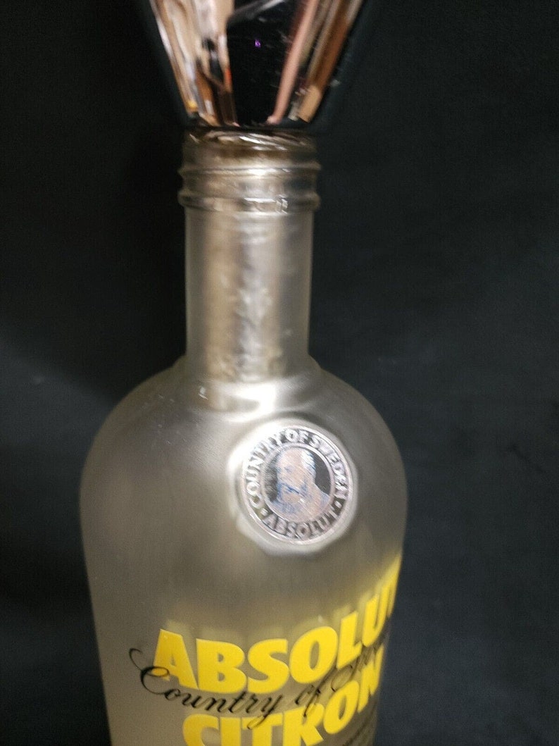 Absolut Vodka Non Functional Dispenser Display Bottle Empty Commercial ...