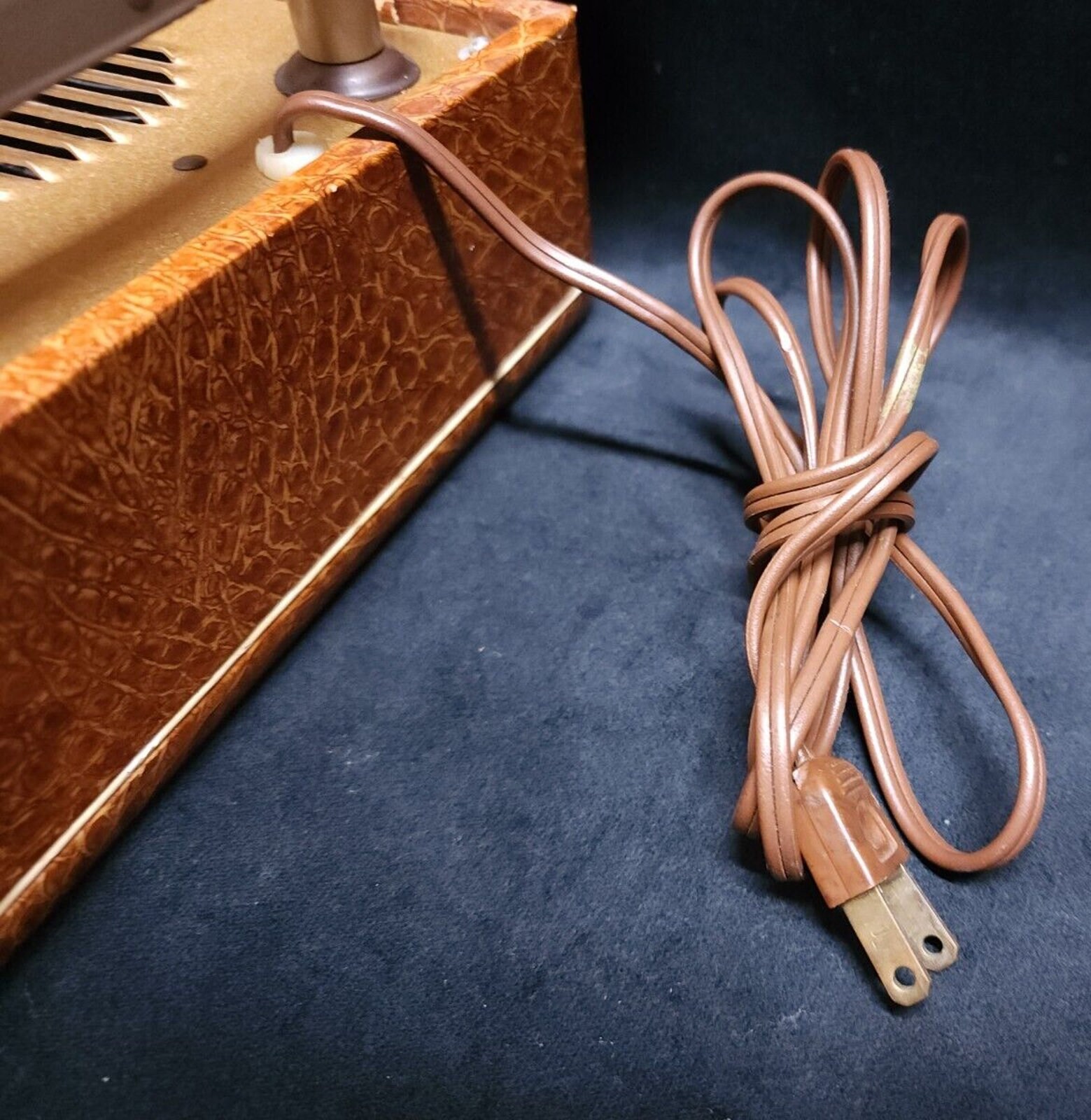 Vintage Portable Decca Model 77 Turntable 45 Watts 78 45 33 1/3 Record ...