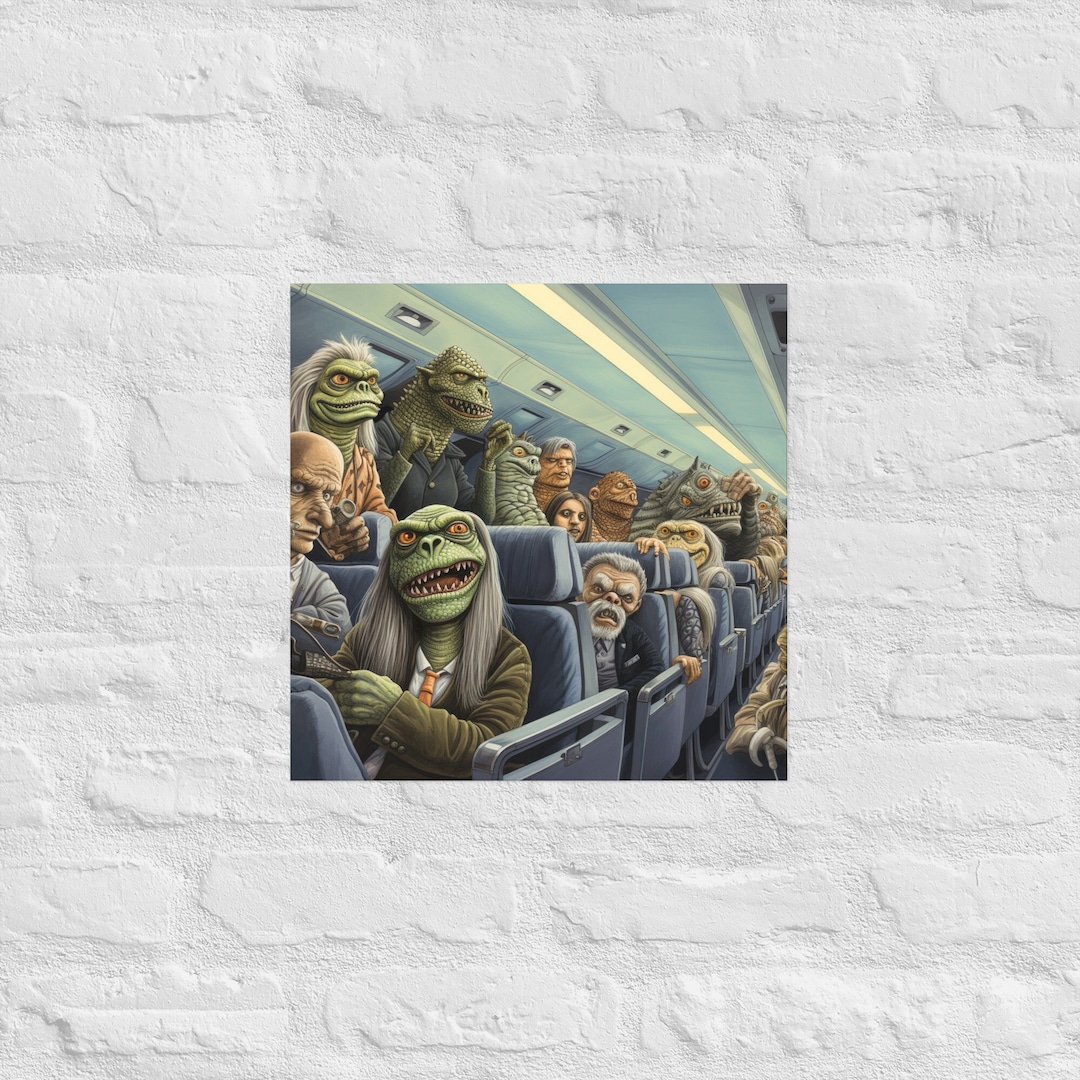 Airplane Crazy Lady Freak Out That Mfer is Not Real Funny Cryptid ...