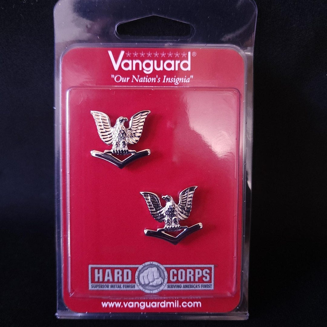 VANGUARD Hard Corps US Marine Corps USMC Nation's Insignia Eagle Lapel ...