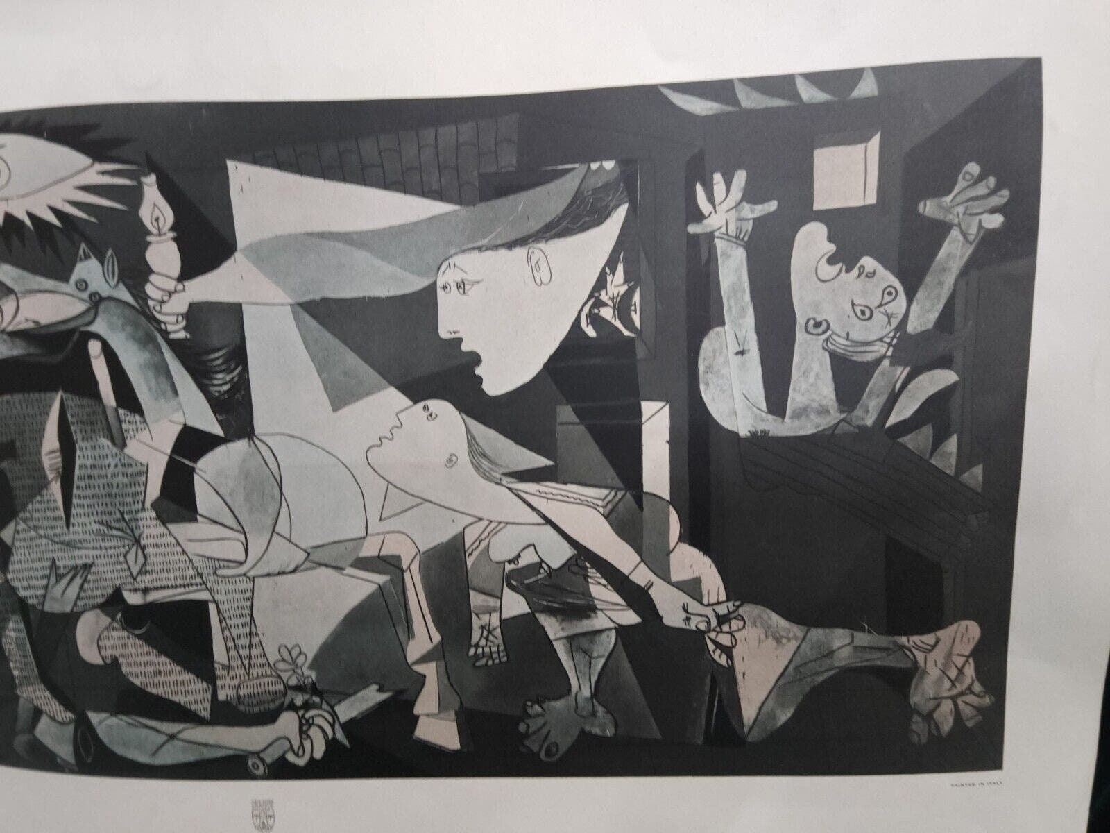 Guernica 1937 Pablo Picasso Art Print Museum Poster Print NY Graphic ...