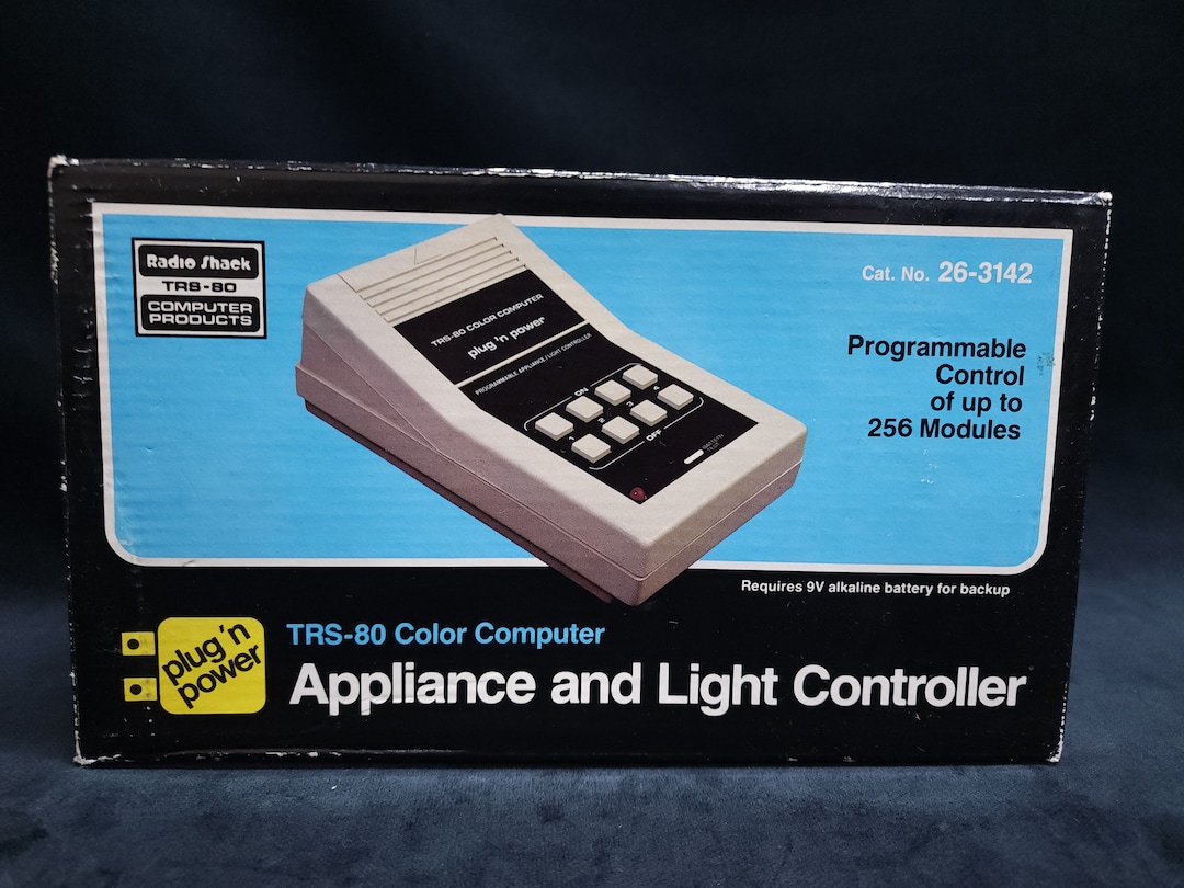 New Radio Shack TRS-80 Color Computer Programmable Appliance Light ...