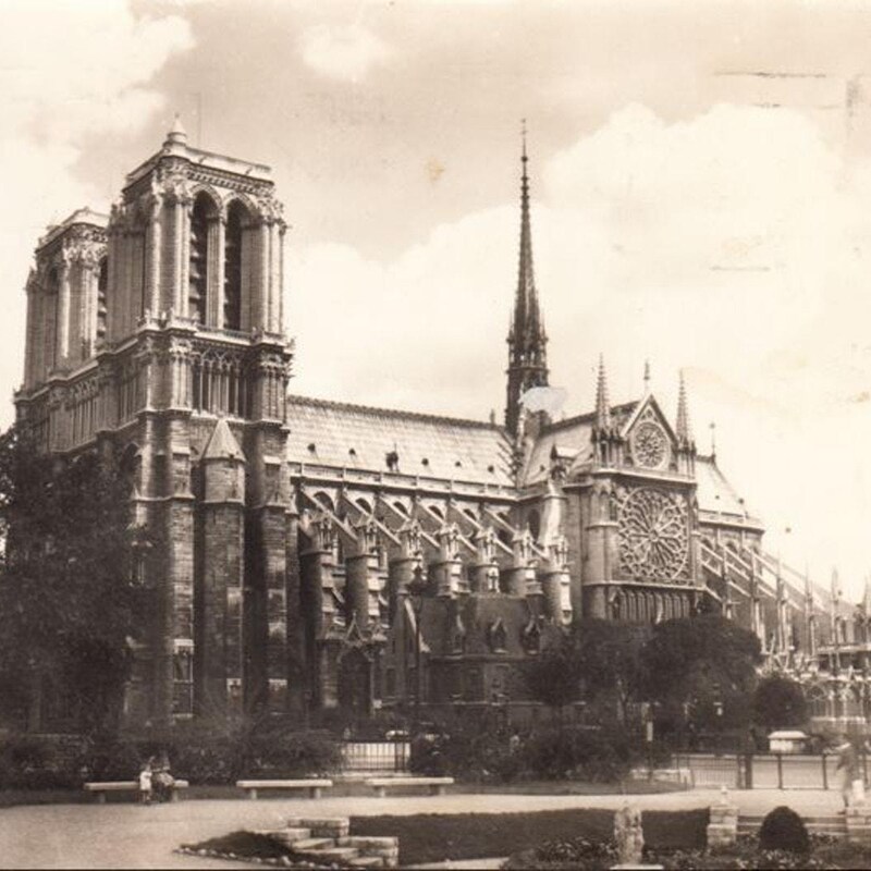 Real Photo Postcard Paris - Etsy