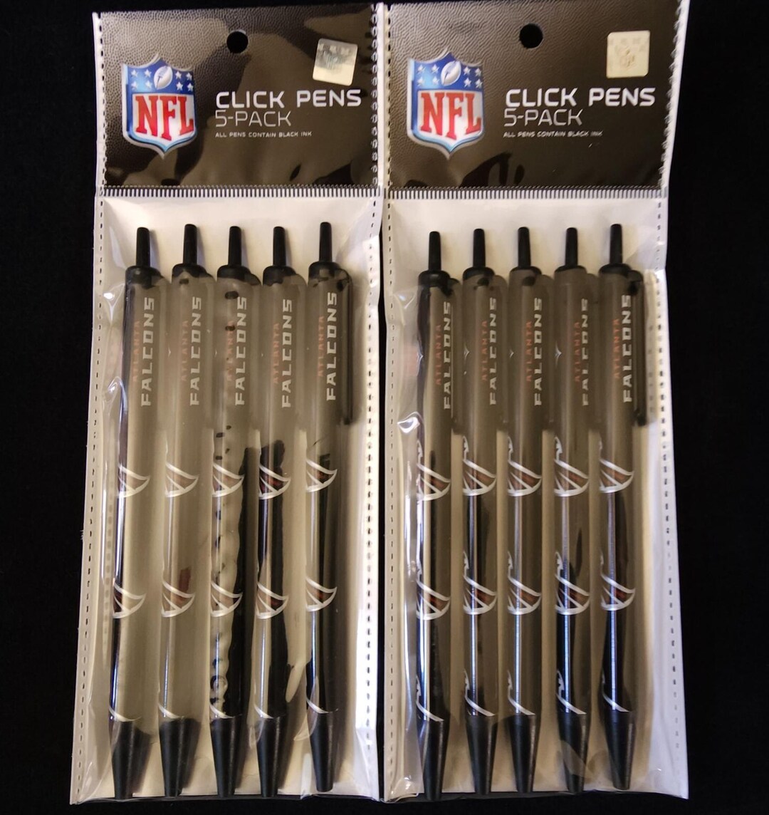 New Football Team Atlanta Falcons NFL Licensed Lot 10 Pack Black Ink ...