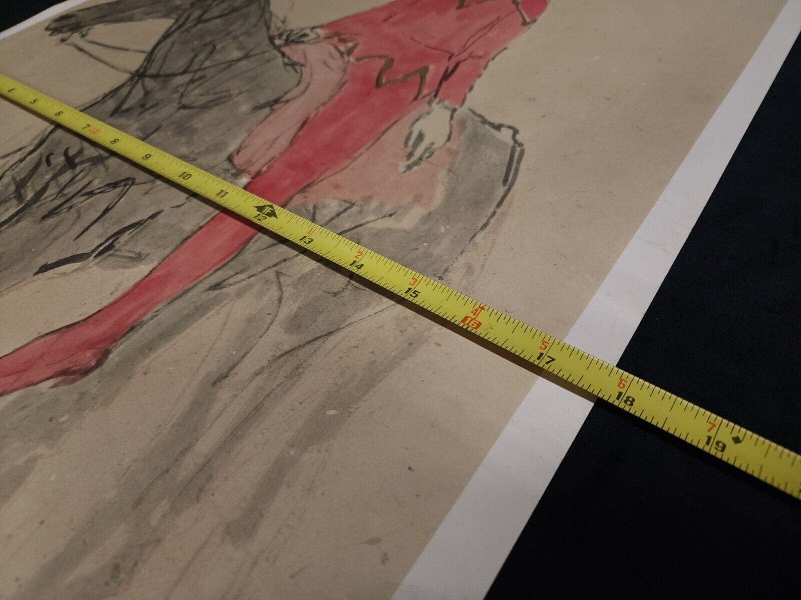 Pablo Picasso Original Lithograph Print Watercolor Jester/joker on a ...