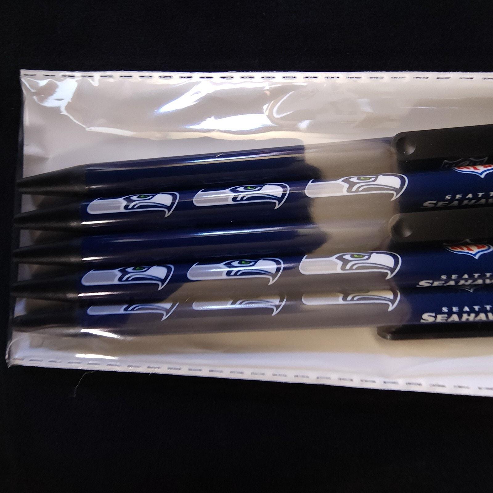Football Team Seattle Seahawks NFL Licensed Lot 10 Pack Black Ink Click ...