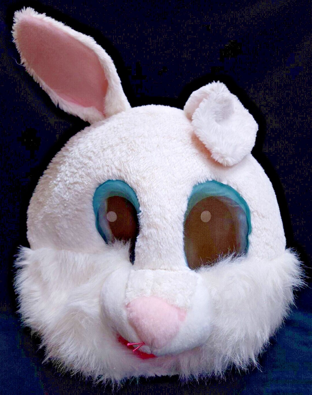 Adult Dan Dee Greeter Maskimal Easter White Rabbit Bunny Head Mask ...