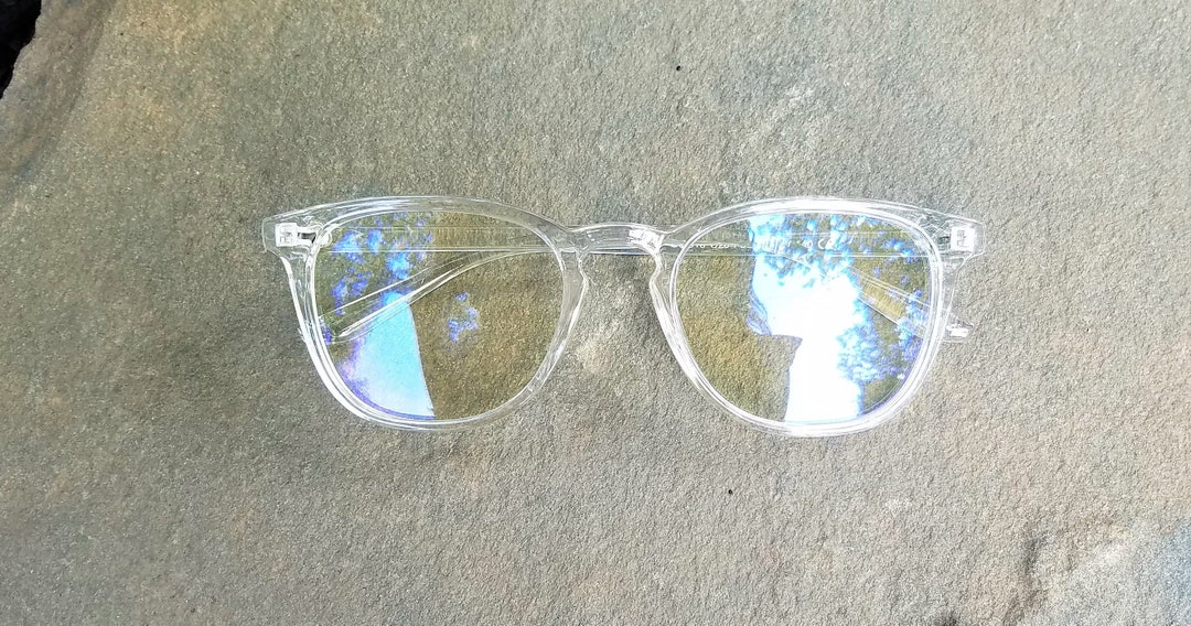 Blue Light Glasses | Clear Color Frame | Unisex | Computer Glasses ...