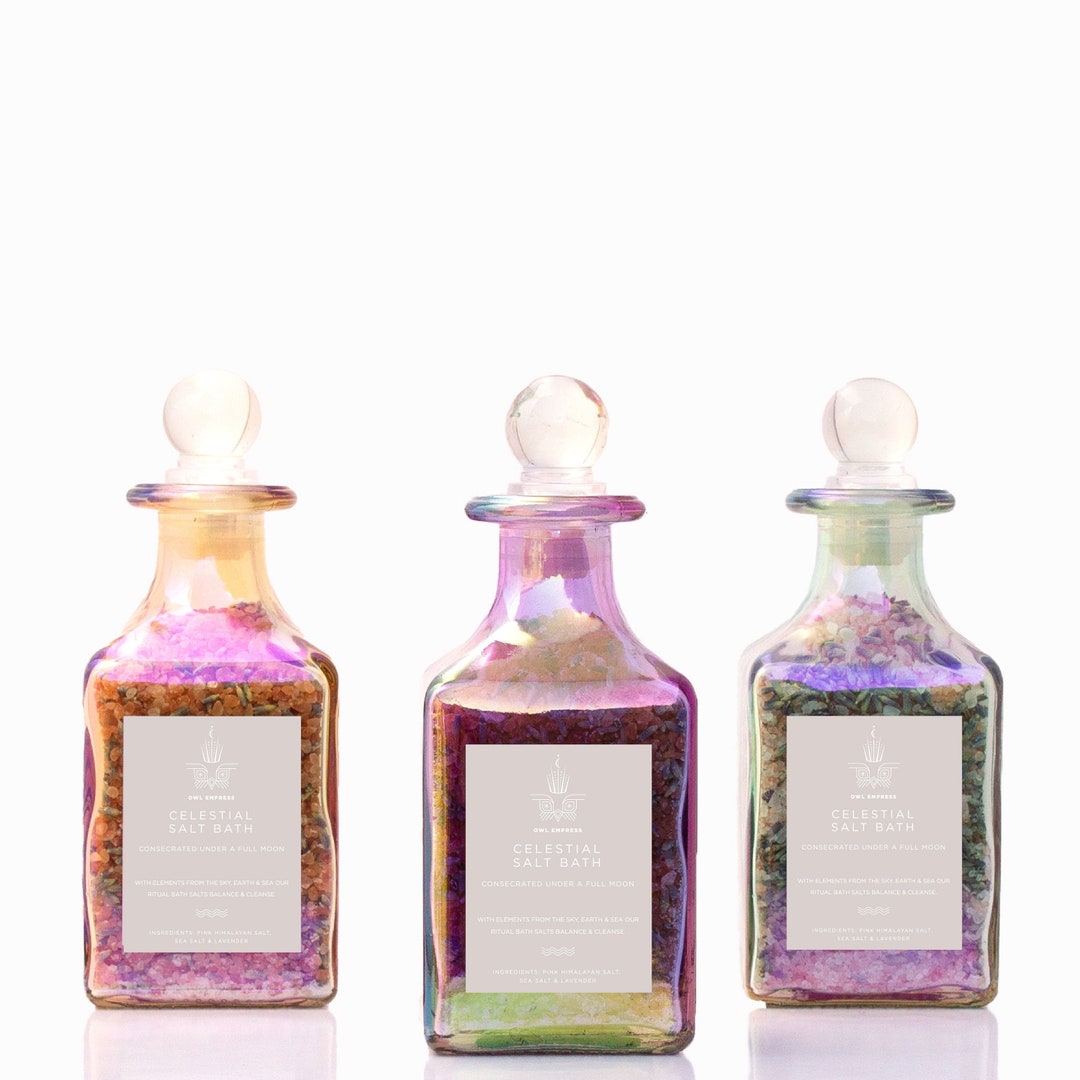 Celestial Salt Bath by Owl Empress Ritual Bath Salts Full - Etsy