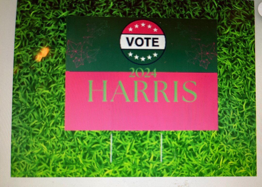 Kamala Harris Yard Sign - Etsy