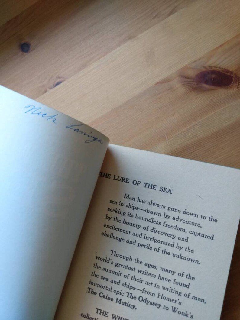 The Wide Sea Short Story Collection Featuring Jack London - Etsy