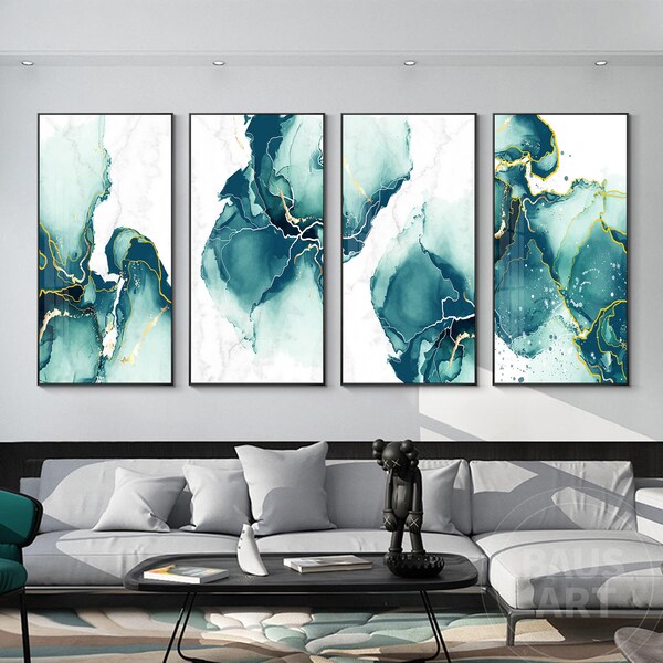 4 Piece Wall Art - Etsy