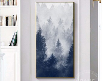 Framed Forest Wall Art - Etsy