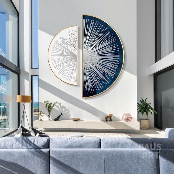 Round Wall Art - Etsy
